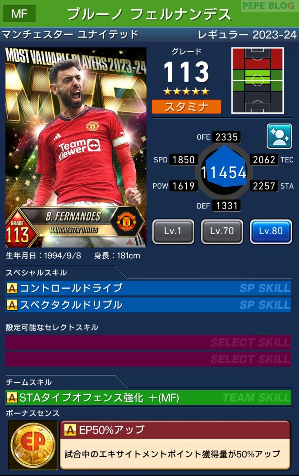 【ウイコレ】レギュラー2023-24 MVP登場！ - PEPE BLOG