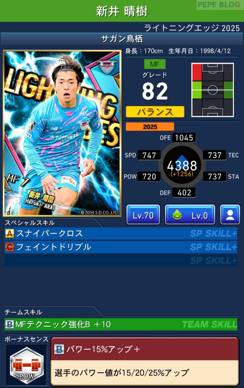 【Jクラ】LIGHTNING EDGES(ライトニングエッジ)2025 登場 _J2編 - PEPE BLOG